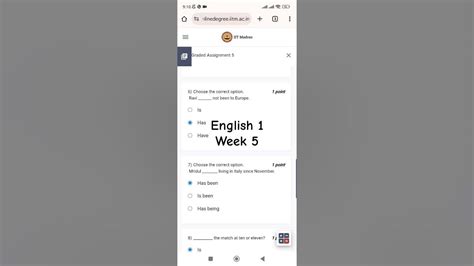 Iitm Ds English 1 Week 5 Datastructuresandalgorithmsinpython Iitm Youtube