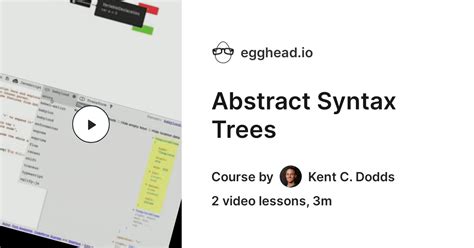 Online Course Abstract Syntax Trees From Class Central