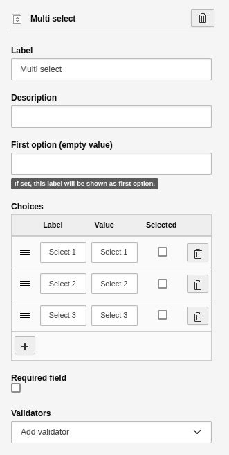 form elements and their properties — form main documentation