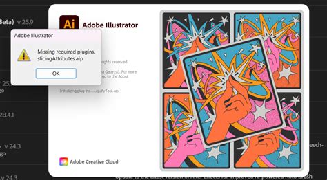 Illustrator And Missing Required Plugin Crash Adobe Product Community 14596379