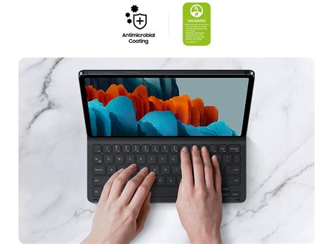 ᐉ Чехол-клавиатура Book Cover Keyboard Slim для Samsung Galaxy Tab S7 ...