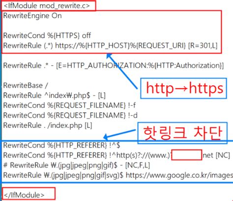 htaccess 파일과 리다이렉트 mod rewrite