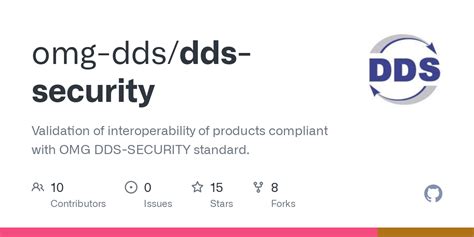 Github Omg Ddsdds Security Validation Of Interoperability Of Products Compliant With Omg Dds