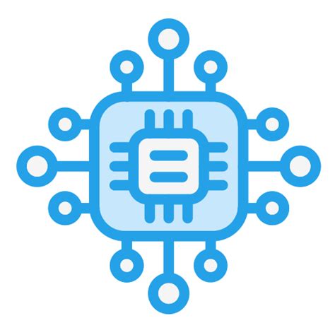 Microprocessor Free Technology Icons