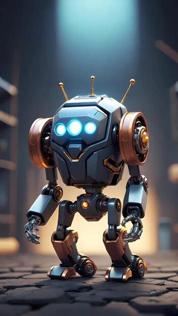 Premium Photo Smart Ai Robot Concept Design Illustration