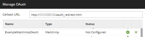 mailchimp query authentication guide matillion docs