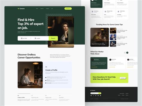 Uidesign Uxdesign Jobportal Webdesign Careergrowth Designshowcase