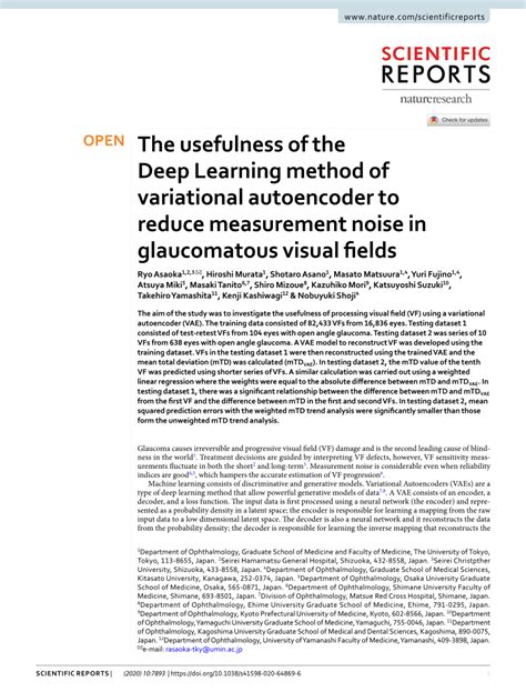 Pdf The Usefulness Of The Deep Learning Method Of Variational