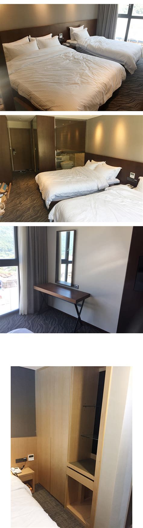 속초 스파스토리 호텔 객실 가구 Kta그룹 특판 포트폴리오