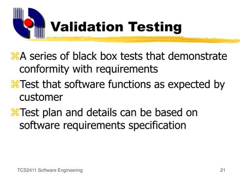 validation testing in software engineering at mitchell cushing blog