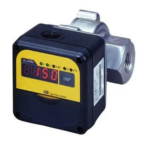 Alram Digital Lpg Flow Monitor Meter Line Size 7 Inch 800rpm At