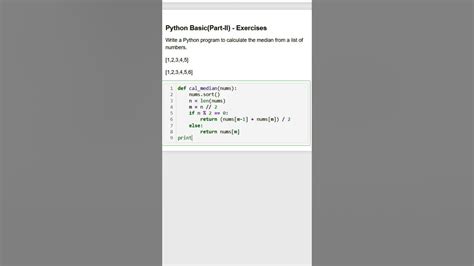 Python Basic Part Ii Exercises With Solution Leaning Python
