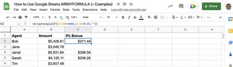 How To Use Google Sheets ARRAYFORMULA Examples Layer Blog