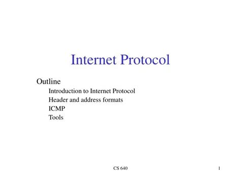 PPT Internet Protocol PowerPoint Presentation Free Download ID 3086003