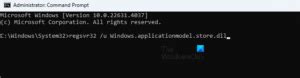 Fix Windows Applicationmodel Store Dll Error Can I Delete It