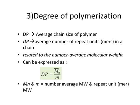 Structure Of Polymers Ppt Download