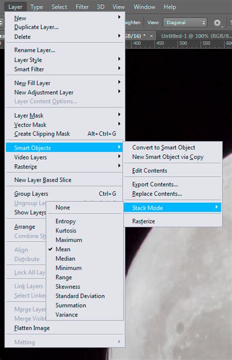 Photoshop Smart Object Stacking For Noise Reduction • Points In Focus Photography