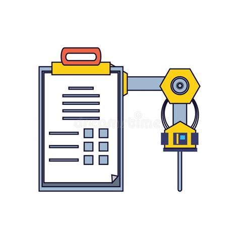 Industrial Robot Checklist Stock Illustrations 109 Industrial Robot