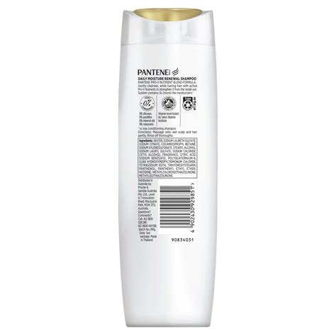 Pantene Pro V Daily Moisture Renewal Shampoo 375ml Kmart