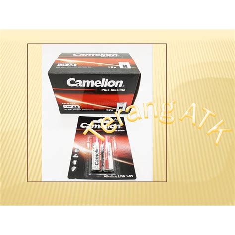 Jual Baterai Alkaline Type AA Merek Camelion Isi 2 Buah Shopee