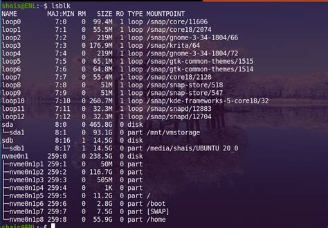 Lsblk Command Examples And Usages In Linux Enlinux