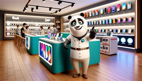 영덕울진비데나라 핸드폰샵을 배경으로 한 픽사 스타일의 3d 캐릭터 이미지를 준비했습니다 이 Facebook