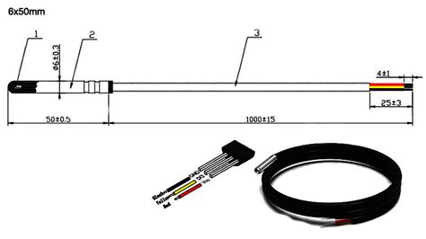 ds18b20 digital temperature sensor probe