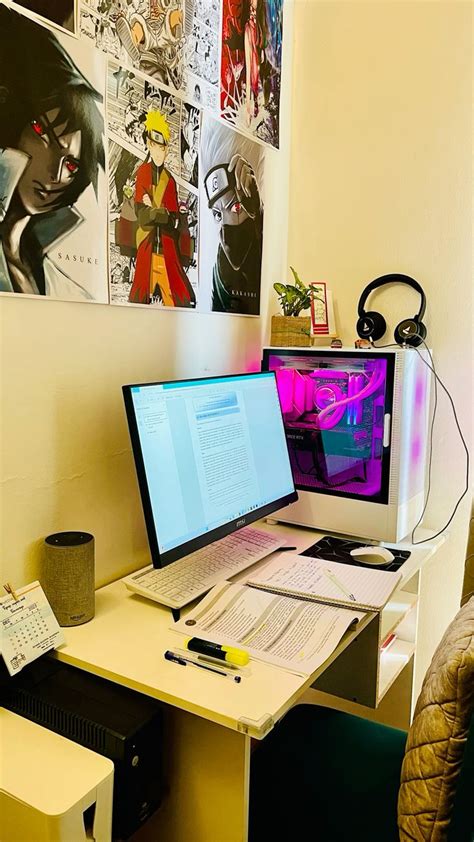 Study Desk Setup Adjustable Desk Lamps Desk Setup Desk Organization