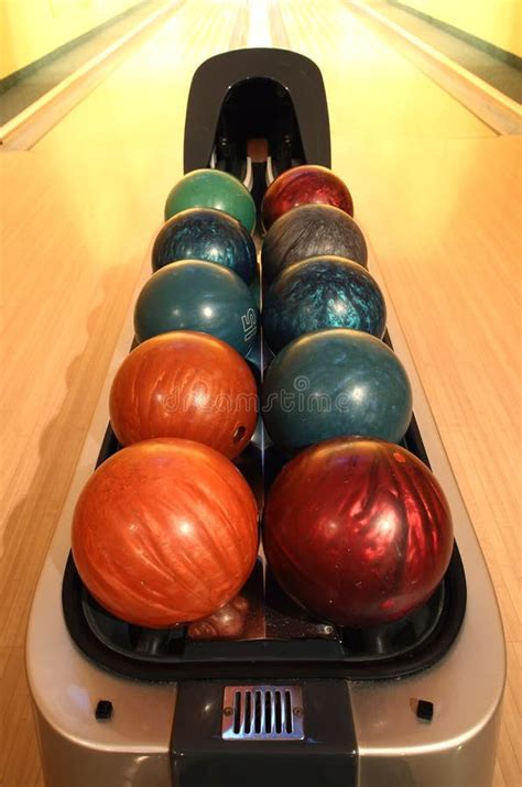 Bowling Balls Stock Image Image Of Bowl Blue Colored 9085327