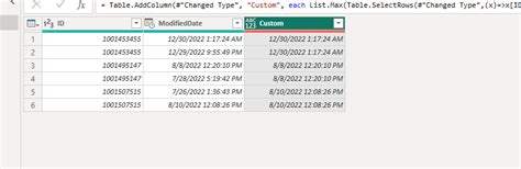 Solved Power Query Get Maxmin Of Group Of Rows Without Microsoft Fabric Community