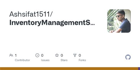 Github Ashsifat Inventorymanagementsystem