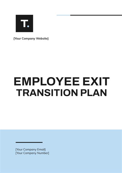 Free Employee Transition Plan Templates Editable And Printable