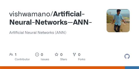 Artificial Neural Networks Ann Artificialneuralnetworkipynb At Main · Vishwamanoartificial