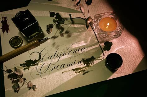 영문필기체 캘리그라피를 씁니다 크몽