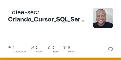 Github Ediee Seccriandocursorsqlserver