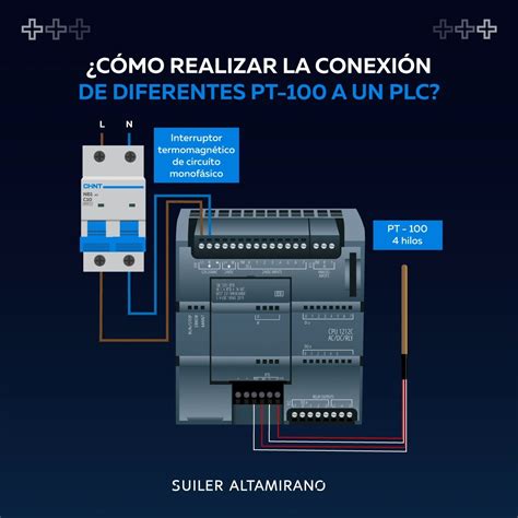 ¡conoce Cómo Se Realiza La Conexión De Diferentes Pt 100 A Un Plc ¡conoce Cómo Se Realiza La