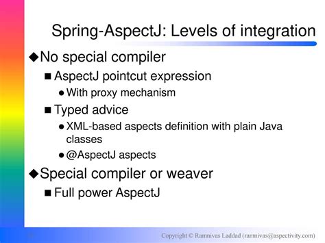 Aspectj For Spring Developers Ppt Download
