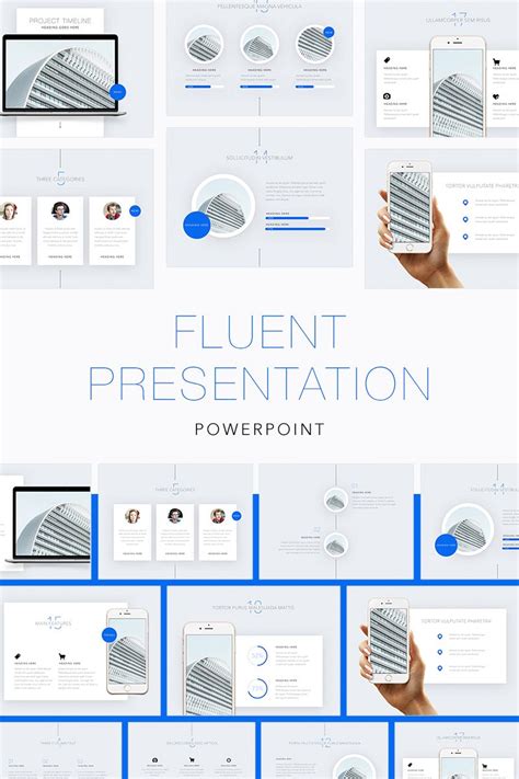 Fluent Powerpoint Template 74383 Templatemonster Keynote