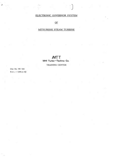 Electronic Governer Mhi Pdf