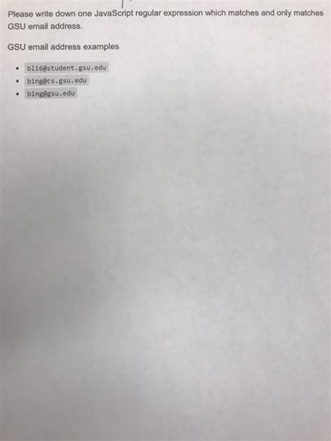 solved please write down one javascript regular expression