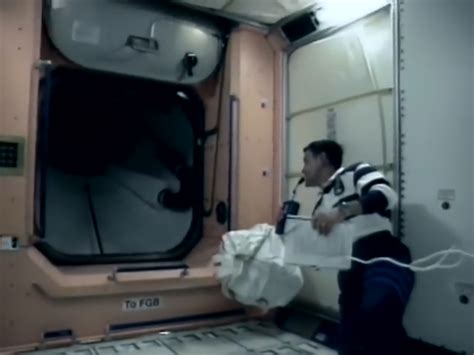 An Empty Unity Module Node 1 During Sts 88 When Both Zarya And Unity