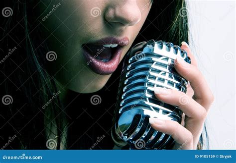 Retro Microphone Editorial Stock Image Image Of Microphone 9105159