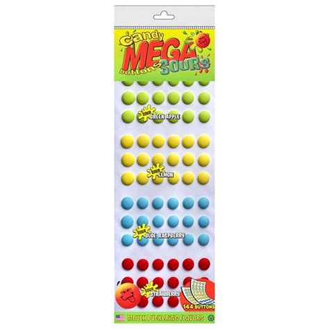 Mega Candy Buttons Sours Bulk Candy Store