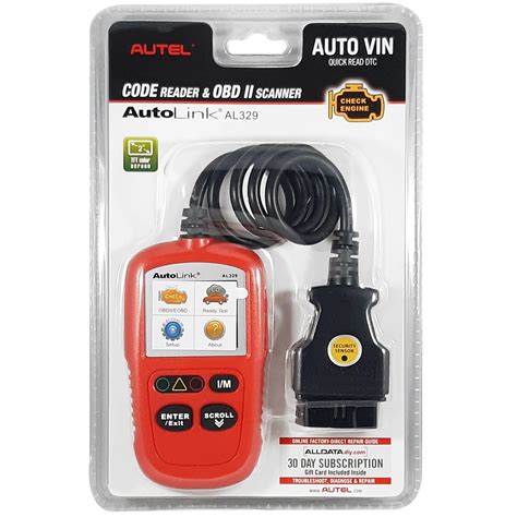 Autel Autolink Al329 Obdii And Can Diagnostic Scan Tool Will Tune For Tacos
