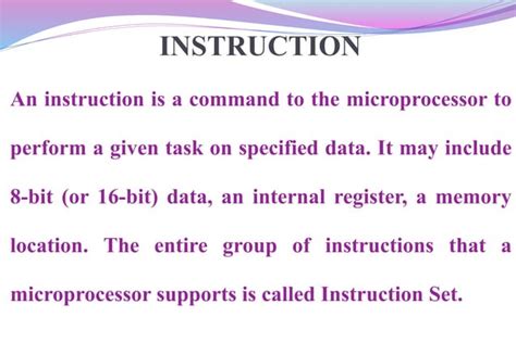 Instruction Format And Addressing Modes Pptx