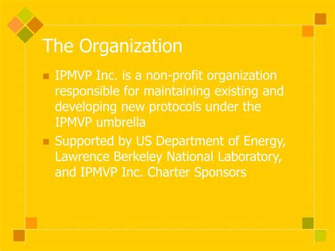 Ppt International Performance Measurement And Verification Protocol Powerpoint Presentation