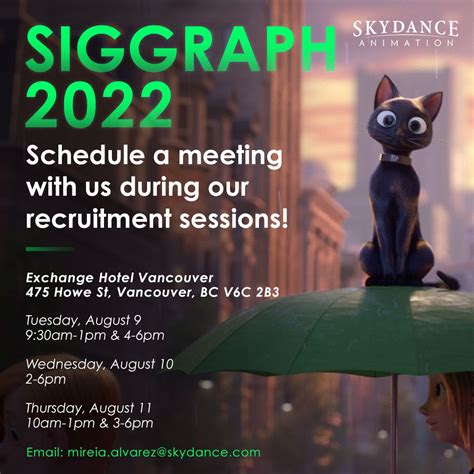 Skydance Animation On Linkedin Siggraph Skydanceanimation Animation Skydance