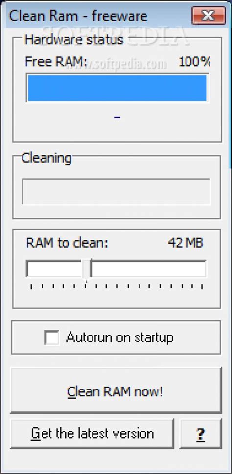 Clean Ram Download Softpedia