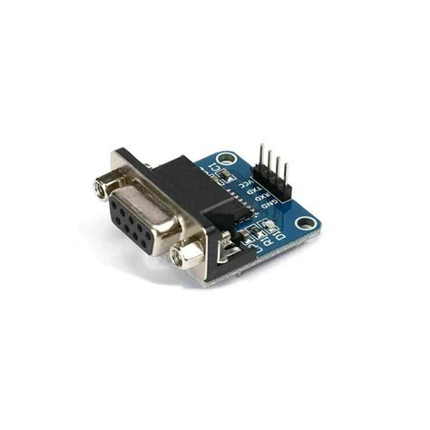 Max3232 Rs232 To Ttl Serial Converter Module Db9 Connector 33v 5v Mcu