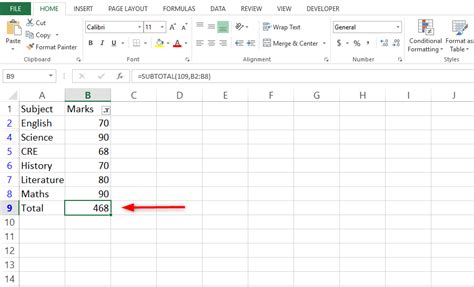 How To Sum A Filtered Column In Excel Basic Excel Tutorial